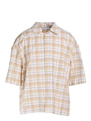 Loewe Shirt Size Cotton, Calfskin - Beige