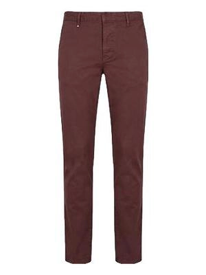 BERNA Pants Plum Size Cotton, Elastane - Purple