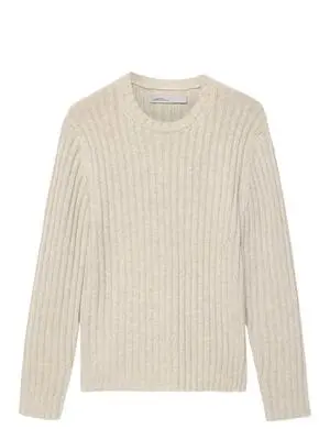 ALLSAINTS Merino Wool-blend Liev Sweater - Grey