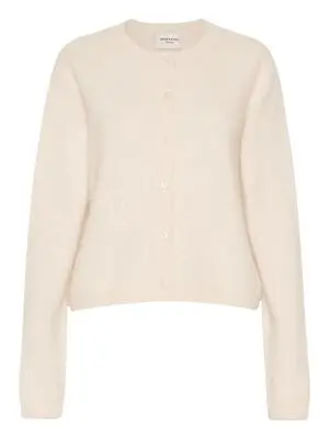 Max Mara Wool-cashmere Cardigan - Neutral