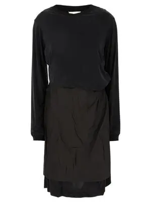 MAISON MARGIELA Long-sleeved Dress - Black