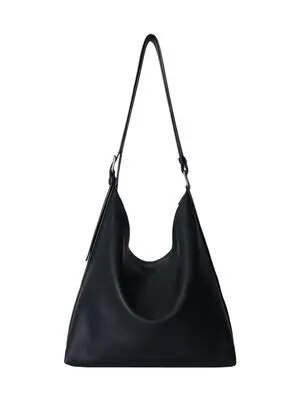 THE ROW Jean Shoulder Bag - Black