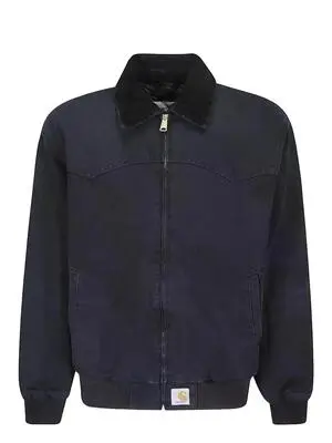 Carhartt Work In Progress Og Santa Fe Jacket - Black