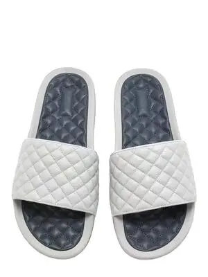 Apl Lusso Quilted Nappa Leather Sandals - Neutrals