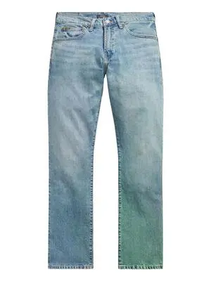 Polo Ralph Lauren Faded-effect Straight-leg Jeans - Blue