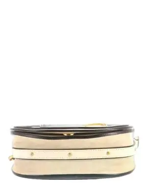 Chloé Nile Leather Small Crossbody Bag - Neutrals