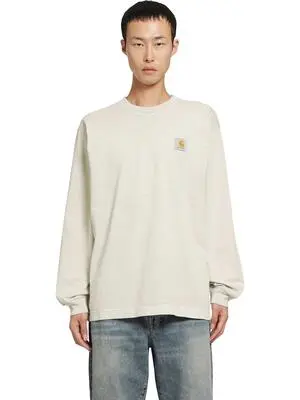 Carhartt Work In Progress L/s Vista T-shirt - Off-white