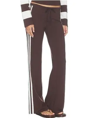 TIGER MIST Collins Track Pant In Chocolate - Brown