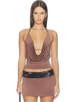 TIGER MIST Thara Top - Chocolate