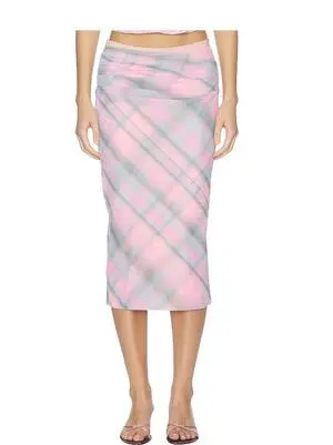 TIGER MIST Tiger Mist Caline Midi Skirt In Multi.