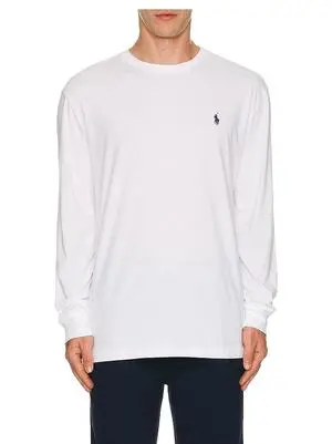 Polo Ralph Lauren Classic Long Sleeve Tee - White
