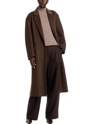 Kobi Halperin Danielle Wool Blend Belted Coat - Mocha