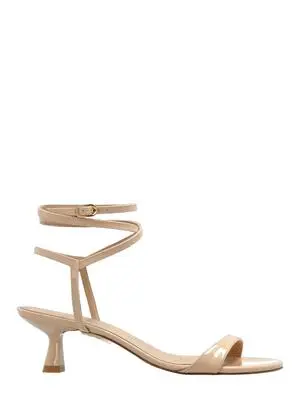 STUART WEITZMAN Round-headed High-heeled Sandals - Beige
