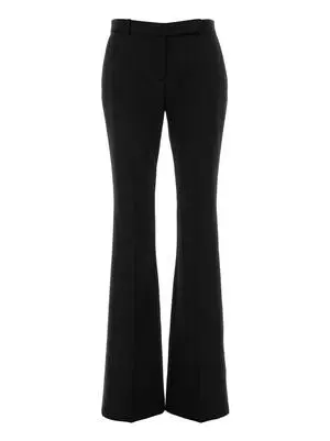 Alexander McQueen Narrow Bootcut Trousers - Black