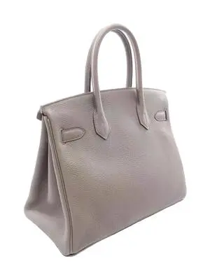Hermès 2019 Birkin 30 Togo Tote Bag - Grey