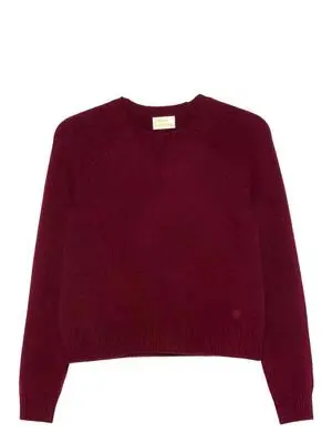 From Future Raglan-sleeve Sweater - Red