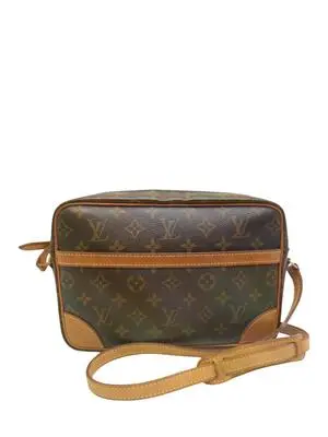 LOUIS VUITTON 2005 Monogram Trocadero 27 Crossbody Bag - Brown