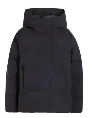 Adidas Helionic Down Puffer Hooded Jacket - Black