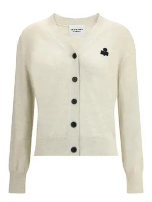 MARANT ETOILE Karina Cardigan - White