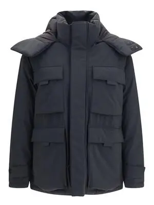 HERNO Hooded Padded Jacket Ale