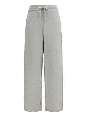 AMI Paris Ai De Caur Cotton Sweatpants Feale - Grey