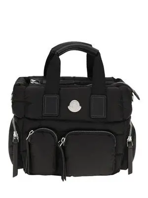 Moncler Caradoc Multi-pocket Handbag - Black