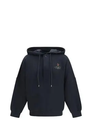 VIVIENNE WESTWOOD Batwing Hooded Sweatshirt Ale - Black