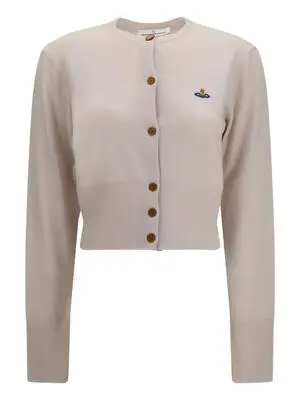 VIVIENNE WESTWOOD Bea Cropped Wool Cardigan Feale