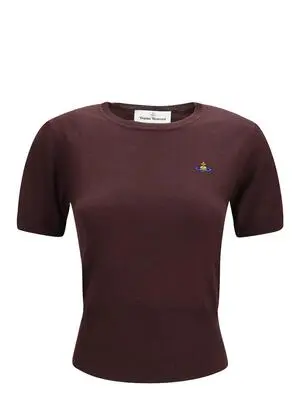 VIVIENNE WESTWOOD Bea Wool Top Feale Purple