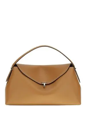 TOTEME T-lock Handbag - Beige