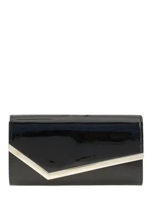 JIMMY CHOO Emmie Leather Clutch