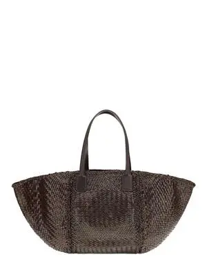 Dragon Diffusion Teresa Handwoven Tote Bag - Brown