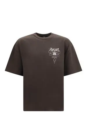 Amiri Lasso Os T-shirt - Brown