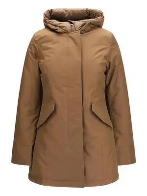 Woolrich Hooded Padded Arctic Parka - Brown