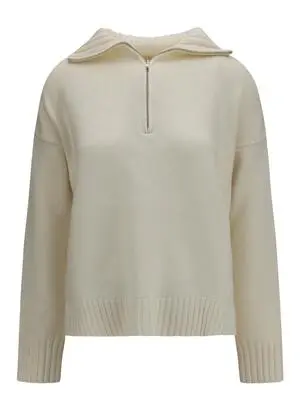 Max Mara Crasso Oversized Cashmere Sweater Femae - Cream