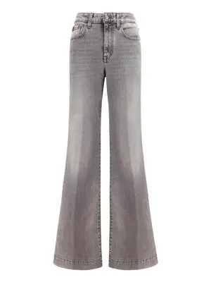 Jacob Cohen Jackie Wide-leg Jeans - Grey