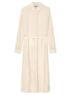 ALLSAINTS Oversized Yurra Shirt Dress - White