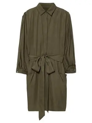 ALLSAINTS Noora Shirt Dress - Brown