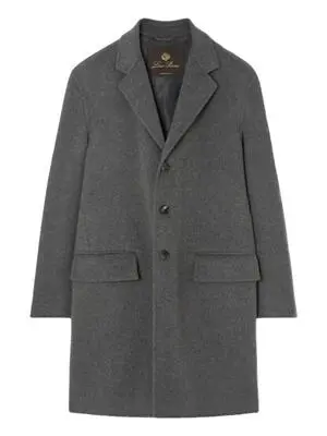 Loro Piana Long-sleeved Coat - Grey