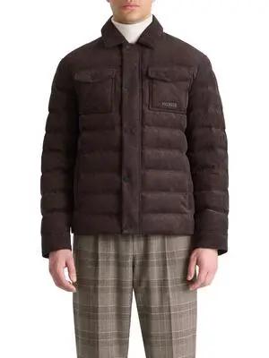 Mackage Cohen Corduroy Puffer Jacket - Coffee