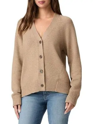 Paige Hikari V-neck Cardigan - Barley