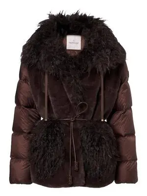 Moncler Immersif Convertible Down Jacket - Brown