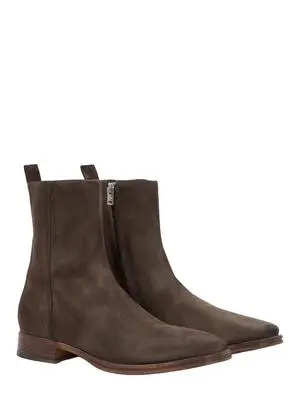 Acne Studios Bebe Suede Ankle Boots - Grey