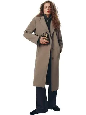REFORMATION Alisa Coat - Grey