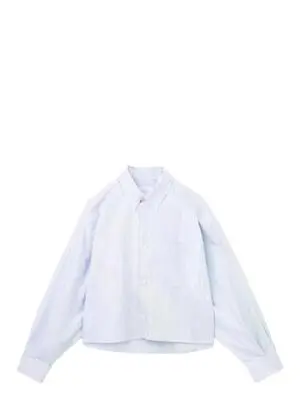 A.P.C. Striped Cropped Shirt