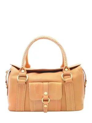 CELINE 2010s Boogie Leather Sachel Bag