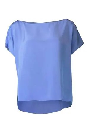 PETER COHEN Ways Boat-neck Blouse - Blue