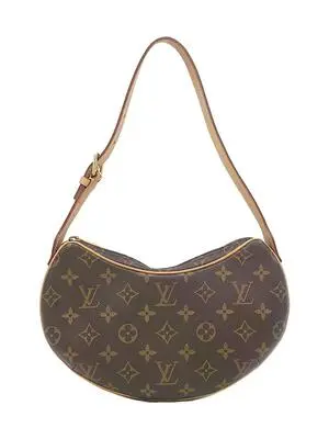 LOUIS VUITTON 2003 Monogram Croissant Pm Hobo Bag