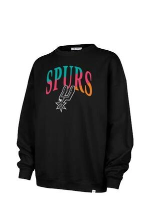 '47 San Antonio Spurs Imprint Oversized Sweatshirt - Black