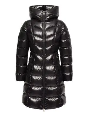 Moncler Moncler Women Marusse Hooded Midi Puffer Coat Black